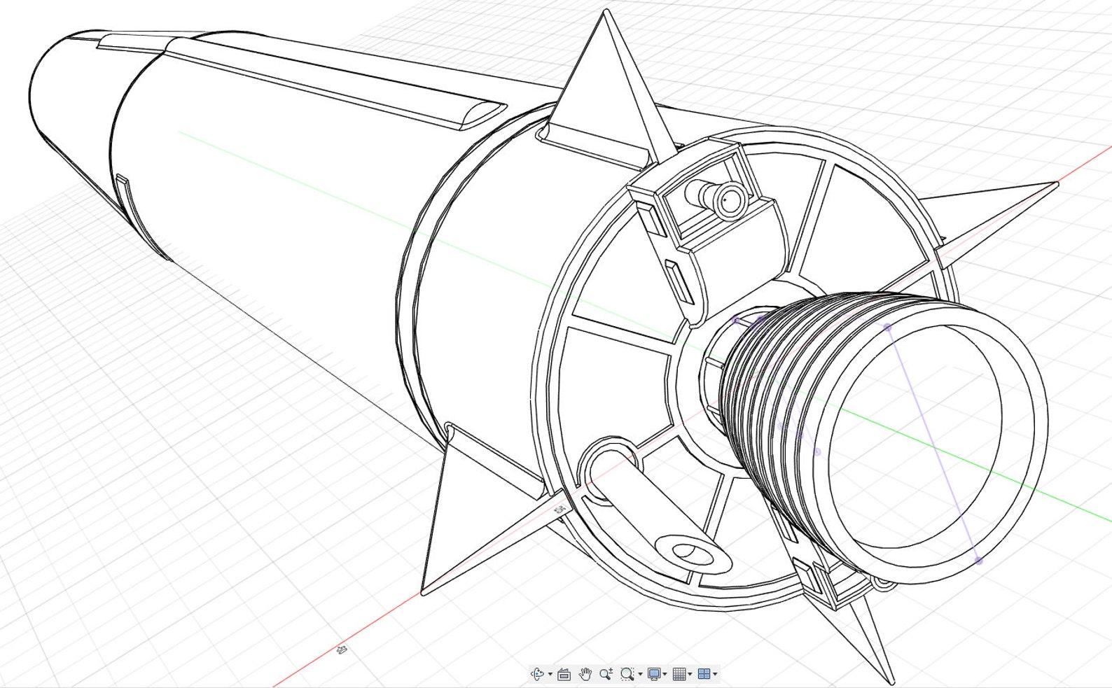 New! USA THOR IRBM Missile Kit Model Rocket and Stand 1:48 72 100 144 ...