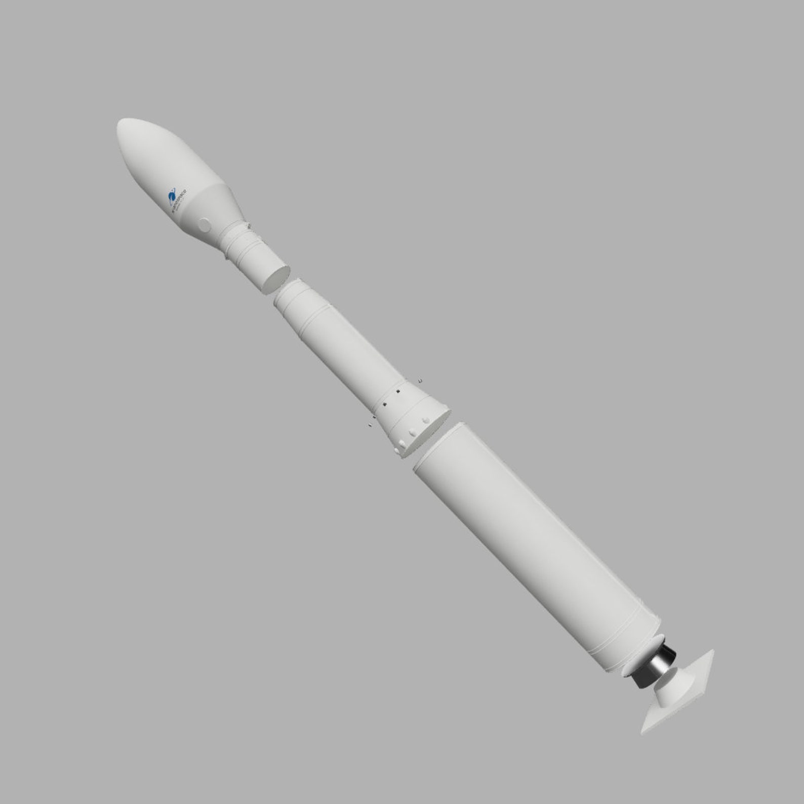 NEW! Ariane Space Vega C - 1:72 an 144 Scale Model 498/248mm. Light ...