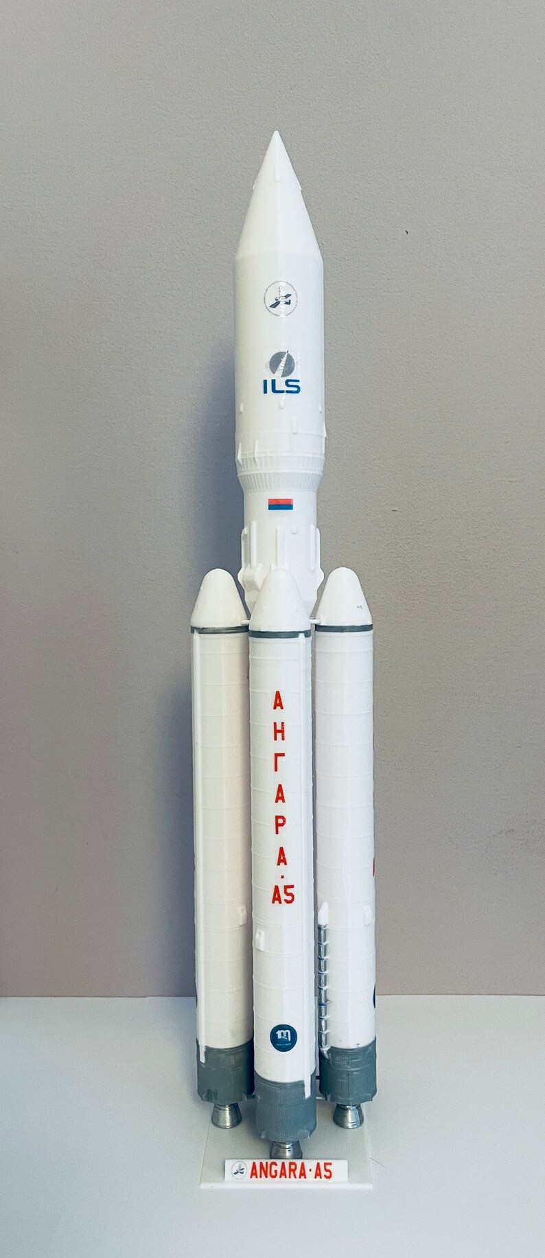 Russian Angara A5 Kit 1:144 100 72 ALL WHITE Scale 444 639 888 Mm - Etsy