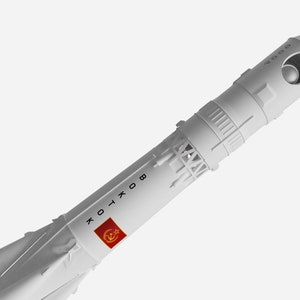 Russian Vostok Model Kit 1:144 100 72 ALL WHITE Scale 265 382 530 Mm - Etsy