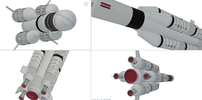Indian ISRO GSLV MKII Model Rocket Kit 1:144 100 72 Scale 345 497 690 ...