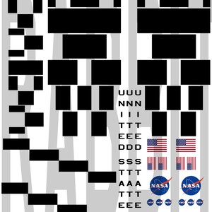 Nasa Apollo Little Joe 2 Kit Model. Super Quality With Decals. 1:48 ...