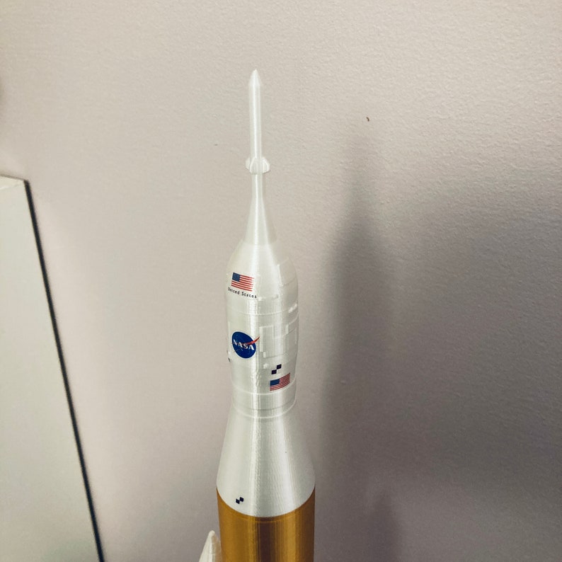 New Digital File Nasa SLS Artemis 1 Basic STL File With Decal - Etsy India