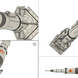 Super Rare V2 A2 (R-2A) Missile Model Rocket Kit and Stand 1:48 Scale ...