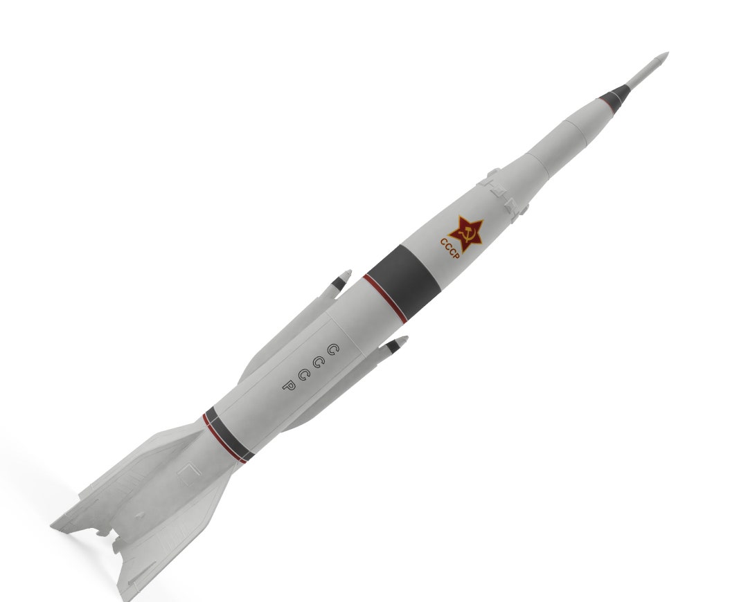 Super Rare V2 A2 (R-2A) Missile Model Rocket Kit and Stand 1:48 Scale ...