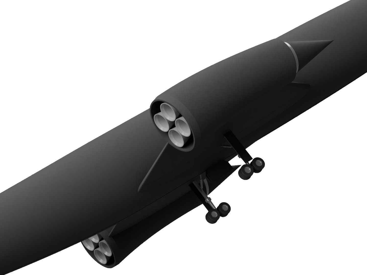 Super Rare Model Reaction Engines Skylon Space Plane 1:72 Scale (1140mm ...