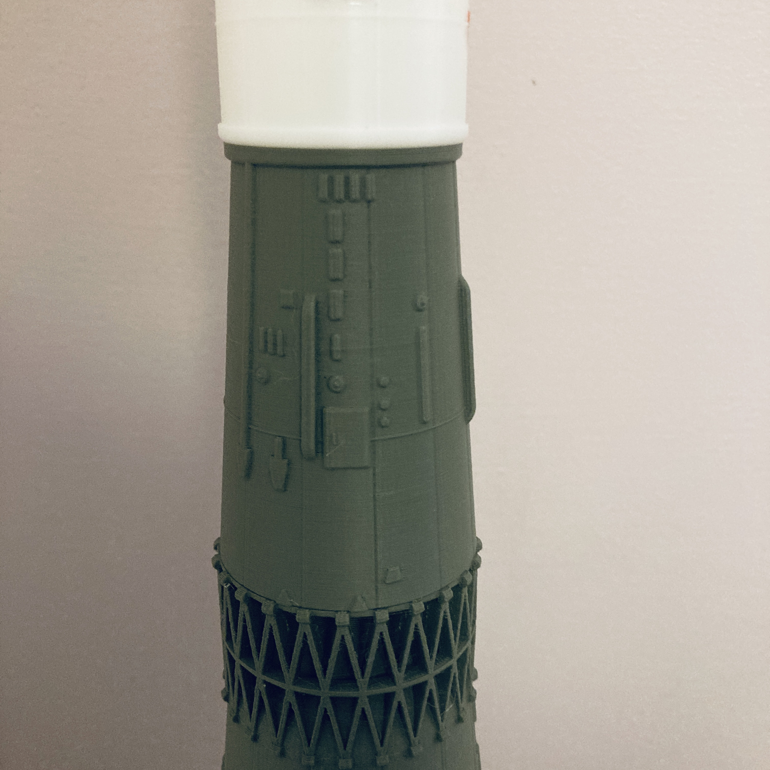 The Mighty Soviet N1 Moon Rocket Kit Model 1460 Mm 1/72 Scale. ALL ...