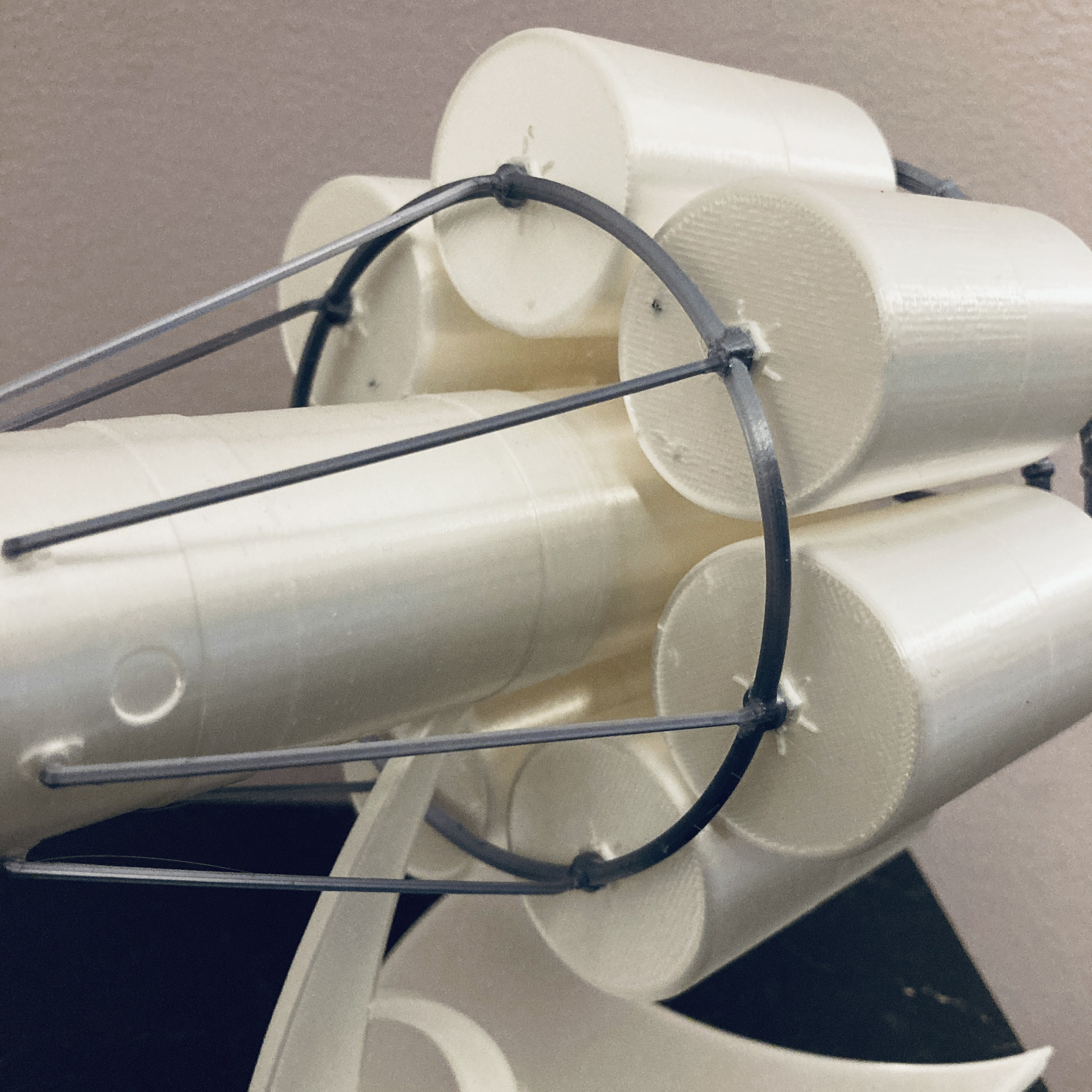 Super Quality NASA Model Von Braun RM-1 Moon Rocket Ship Kit Approx 1: ...