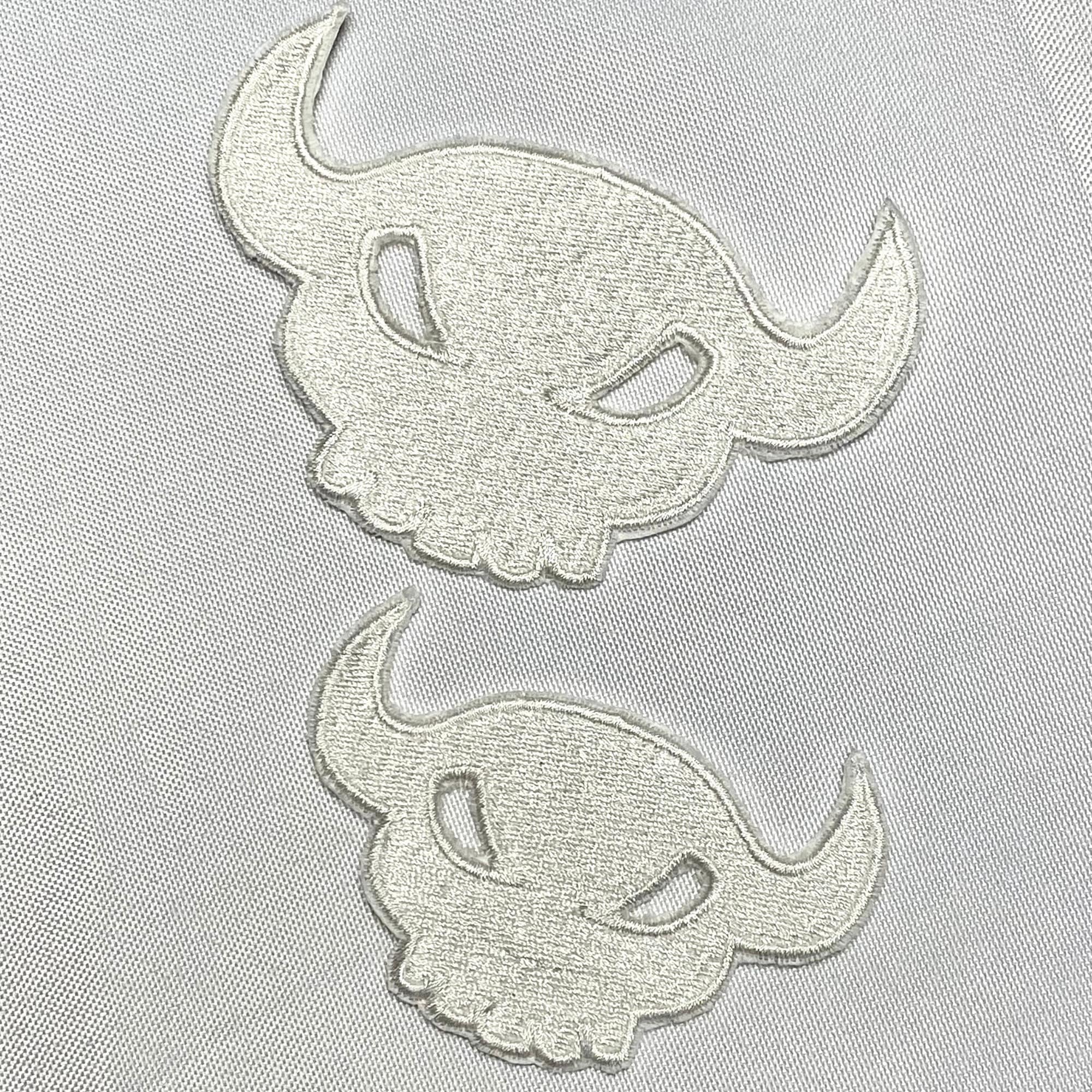 Toothless Tail Skull Iron on Patch, Toothless Dragon Iron on Patch ...