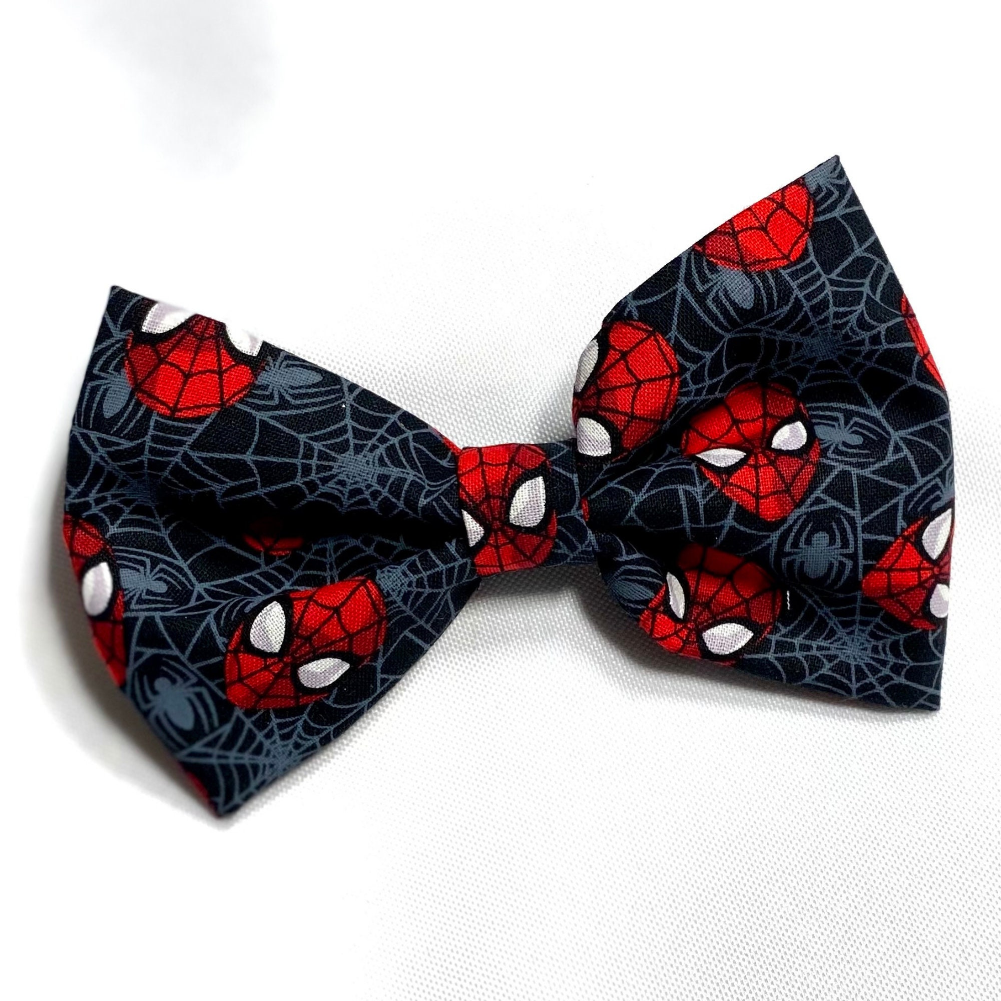 Girls Spiderman Hair Bow, Pinwheel Hair Bow, Girls Hair Clip, Spiderman ...
