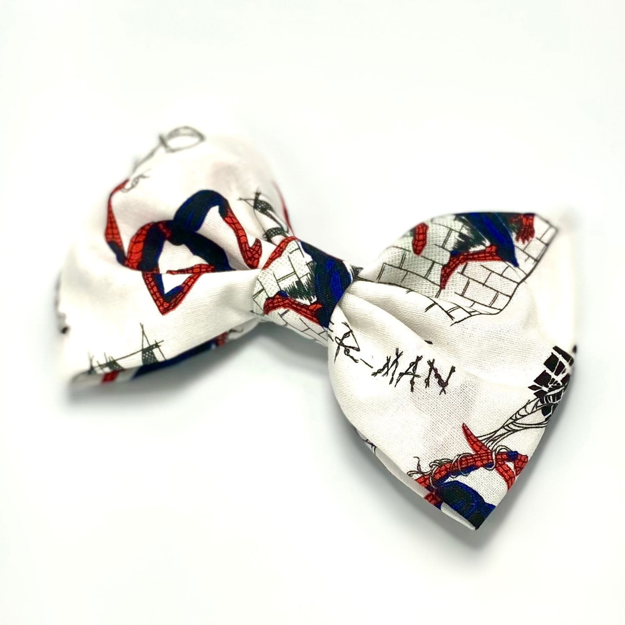 Girls Spiderman Hair Bow, Pinwheel Hair Bow, Girls Hair Clip, Spiderman ...