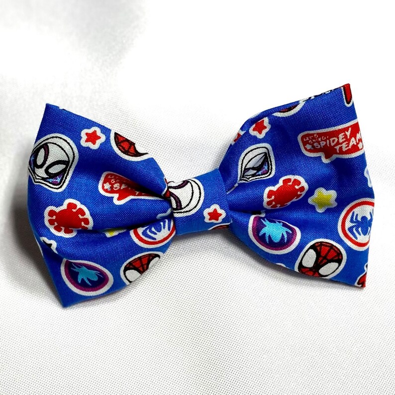 Girls Spiderman Hair Bow, Pinwheel Hair Bow, Girls Hair Clip, Spiderman ...