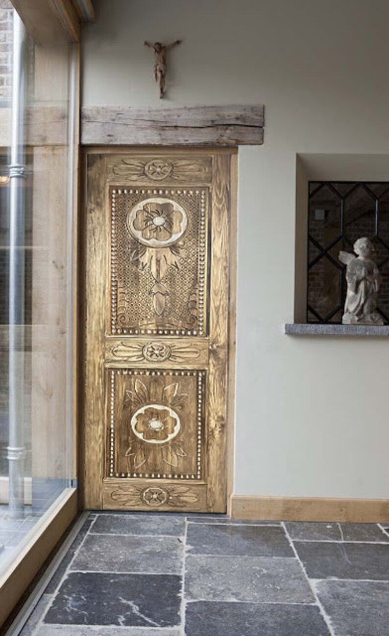 Hand-carved Authentic Doors Antique Barn Door Custom Size | Etsy India