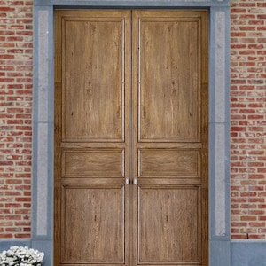 Handcrafted Antique Barn Door: Rustic Solid Wood, Sliding/hinged - Etsy