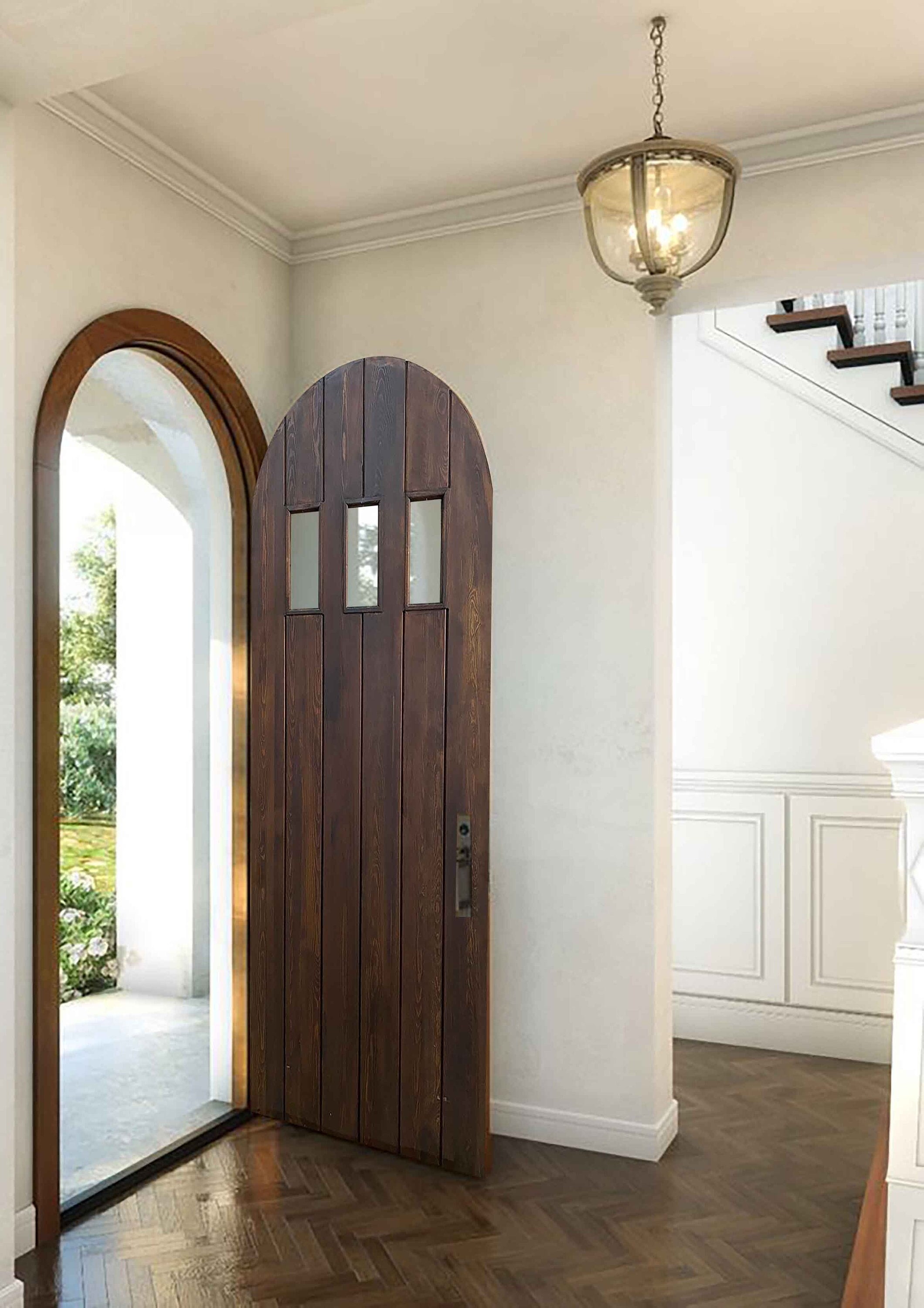 Arched Interior Wood Doors