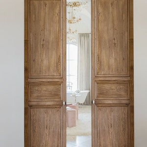 Handcrafted Antique Barn Door: Rustic Solid Wood, Sliding/hinged - Etsy