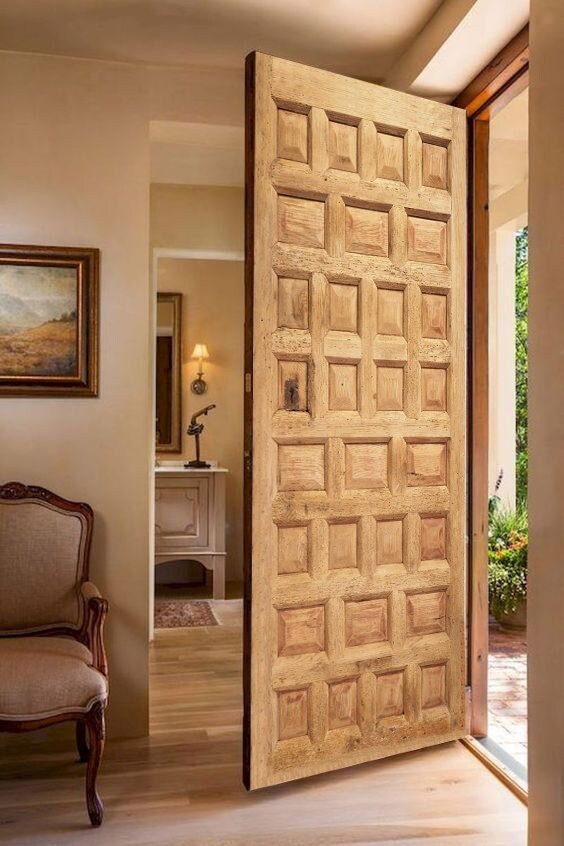 Spanish Style Wood Front Doors