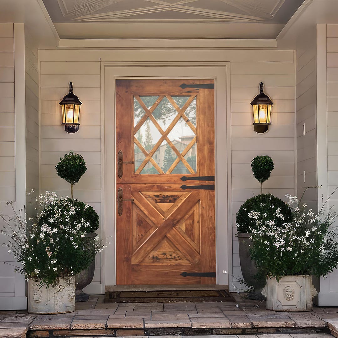 Custom Rustic Wooden Dutch Door: Antique Style Interior/exterior - Etsy