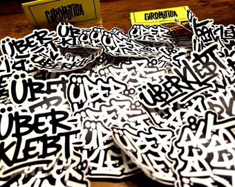 Graffiti and Streetart Sticker Bomb 15pcs, Aufkleber, Urban Art, Street ...