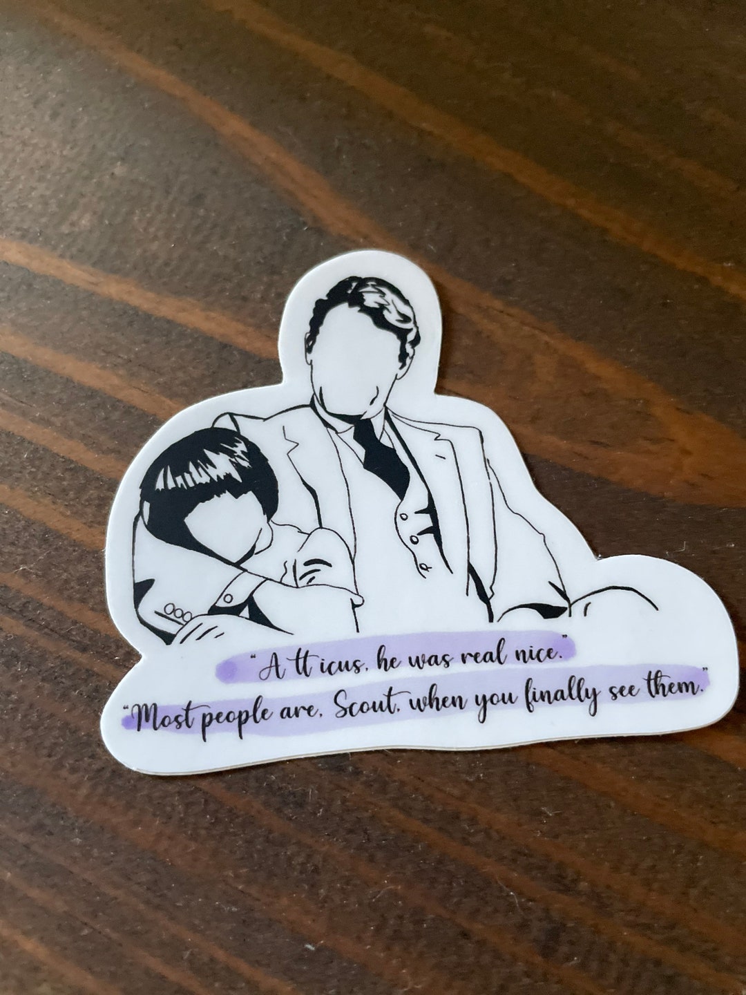 To Kill A Mockingbird Sticker - Etsy