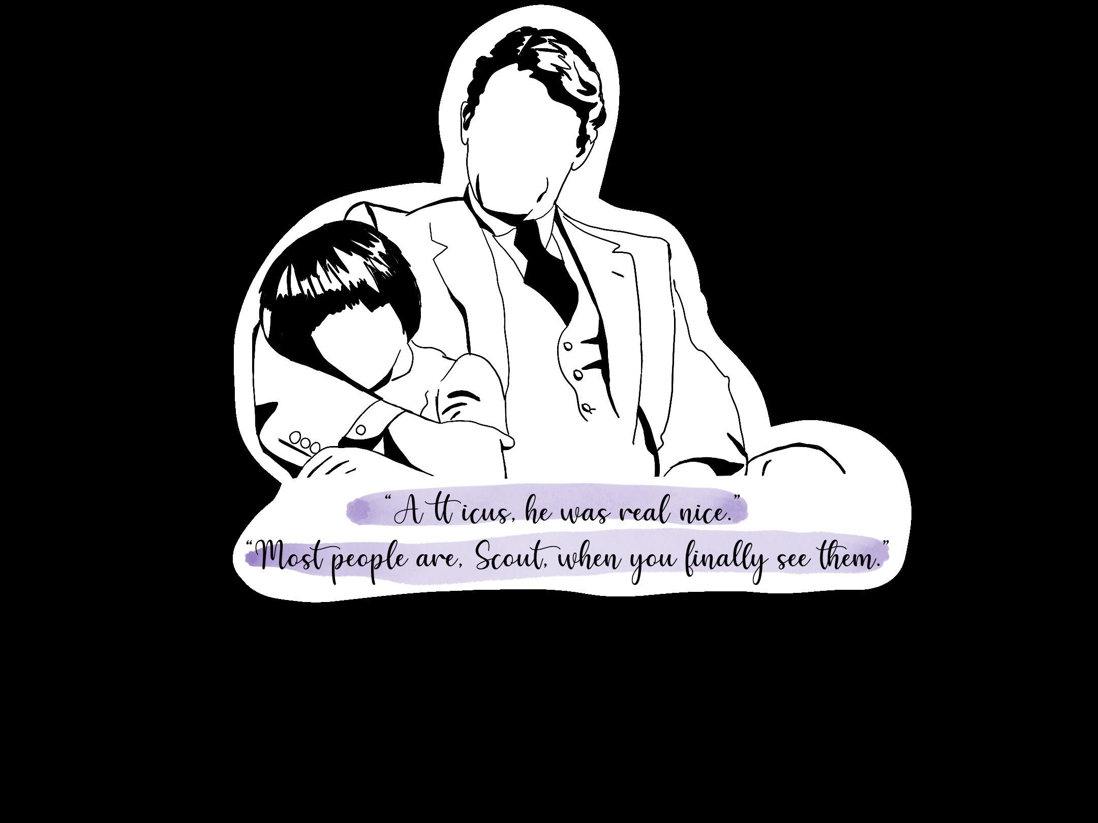 To Kill A Mockingbird Sticker - Etsy