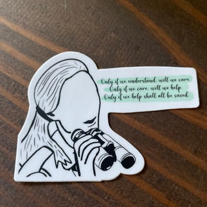 Jane Goodall Sticker - Etsy