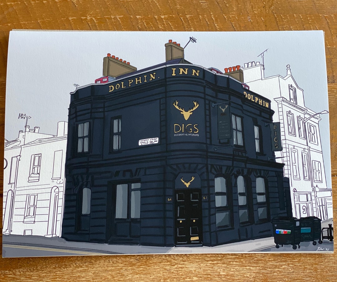 Bespoke Building Portraits Capture Your Home, Favourite Pub or Shop in ...