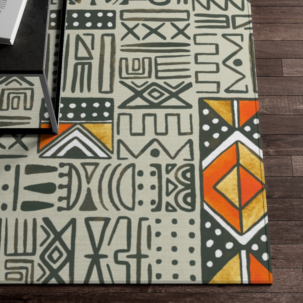 African Rug Ethnic Dornier Rug African Tribal Pattern Rug - Etsy