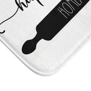 Happiness is Homemade, Kitchen Quotes Floor Mat, Anti Slip Floor Mat ...