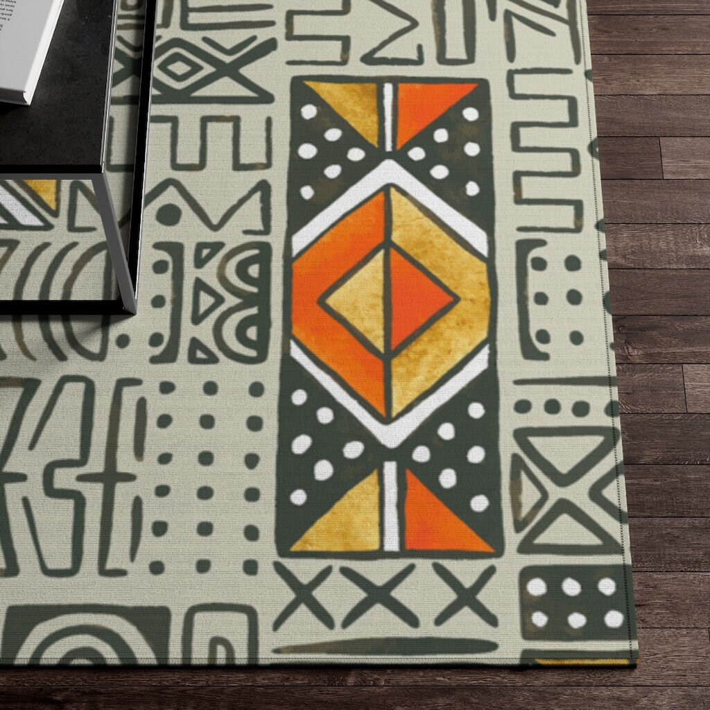 African Rug Ethnic Dornier Rug African Tribal Pattern Rug - Etsy