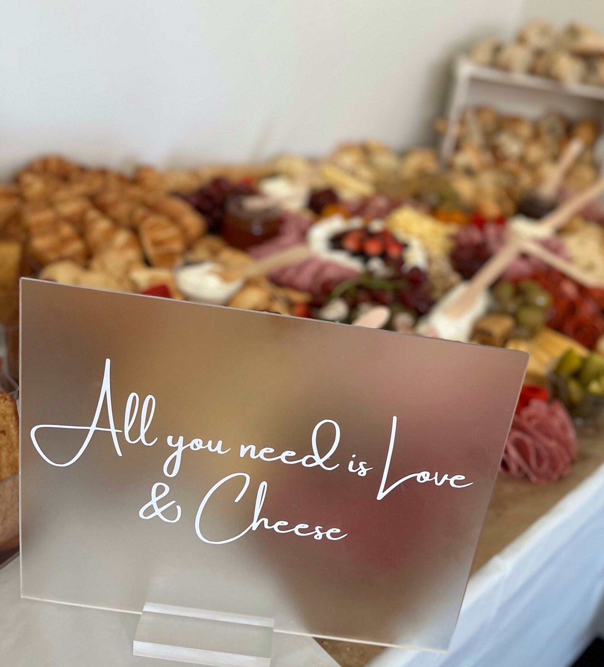 Grazing Table Sign / Charcuterie Table Sign / Wedding Signs / | Etsy