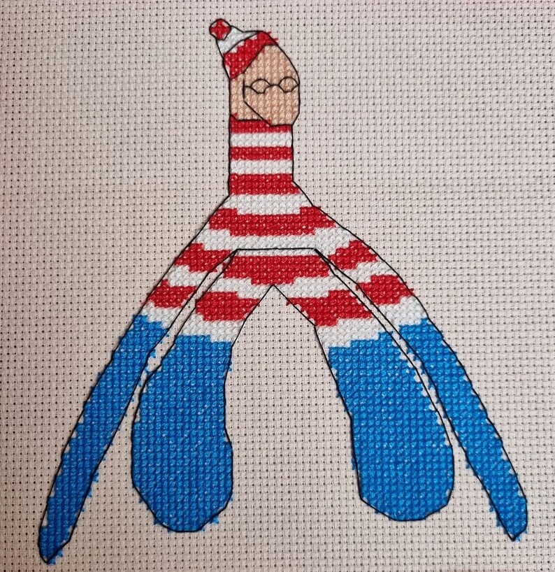 Where's Waldo Cltoris Cross Stitch Pattern - Etsy Australia