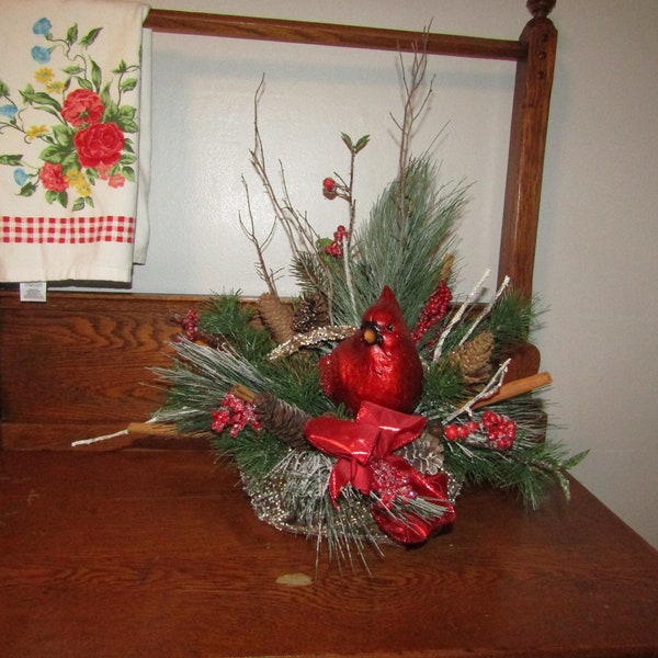 Cardinal Table Decor - Etsy
