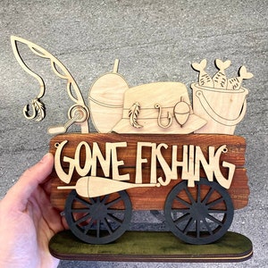 Fishing Signs,laser SVG File ,laser Cutting File,laser Cutting of ...
