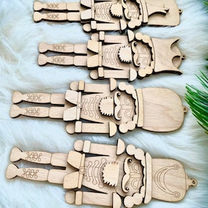 Christmas Nutcracker Sign SVG File,christmas Ornament Bundle Laser Cut ...