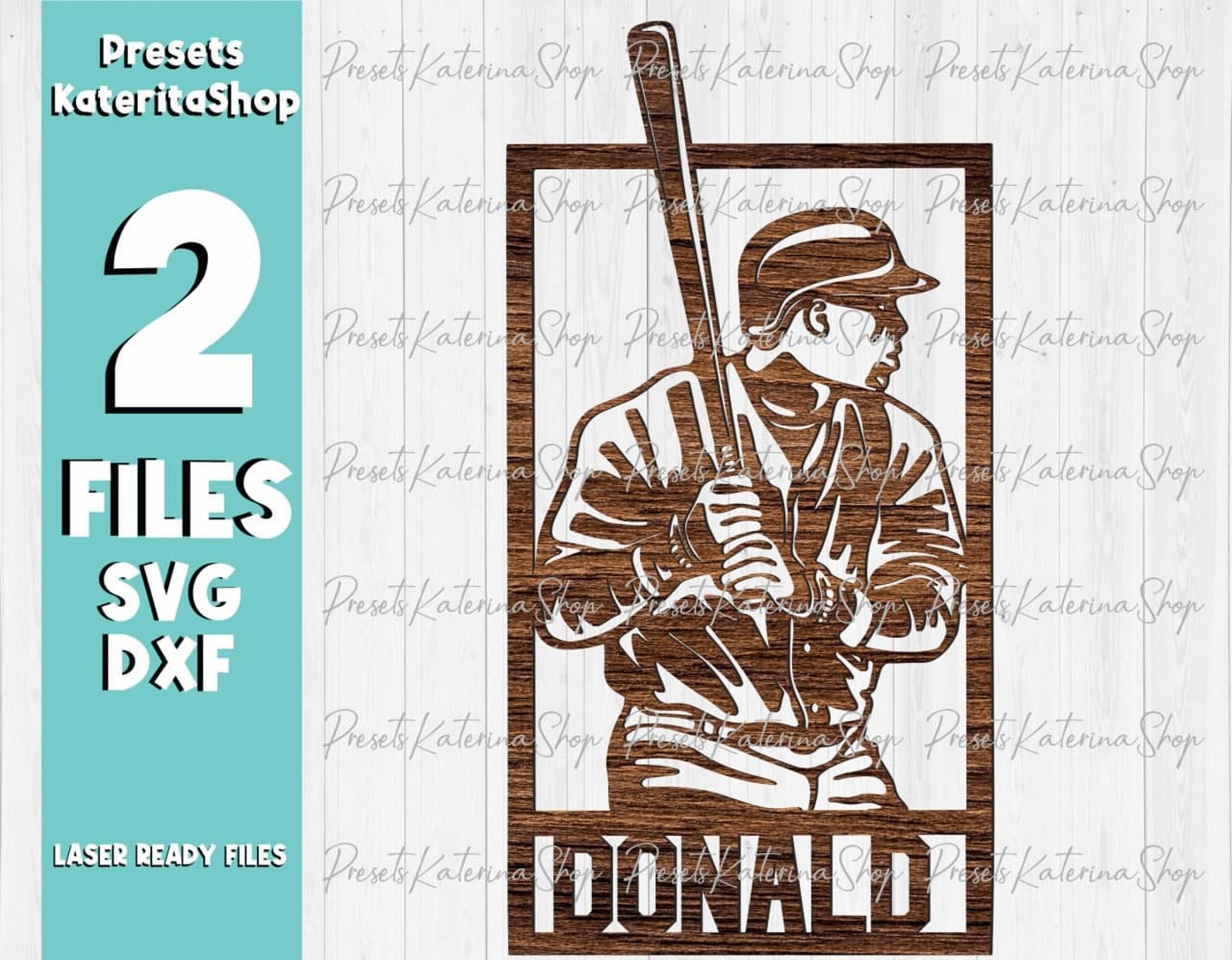 Personalized Baseball Sports Sign SVG baseball Sign 2 Designs | Etsy