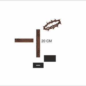 Pallet Rustic Cross File SVG, Farmhouse Glowforge,crosses SVG Digital ...