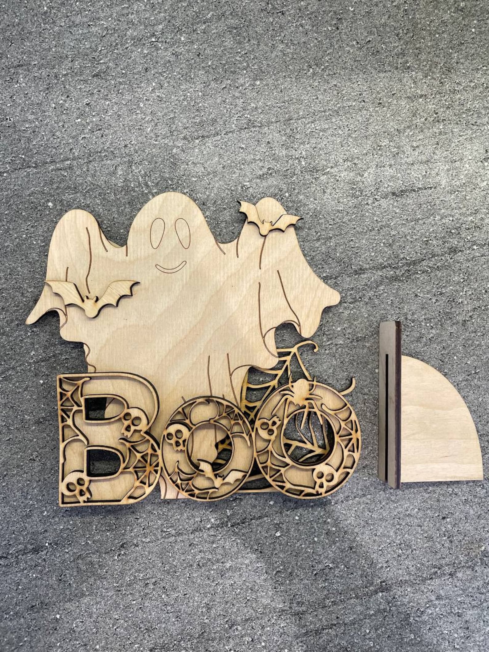 Halloween Ghost Countdown SVG File,laser Cut File ,standing Ghost SVG ...