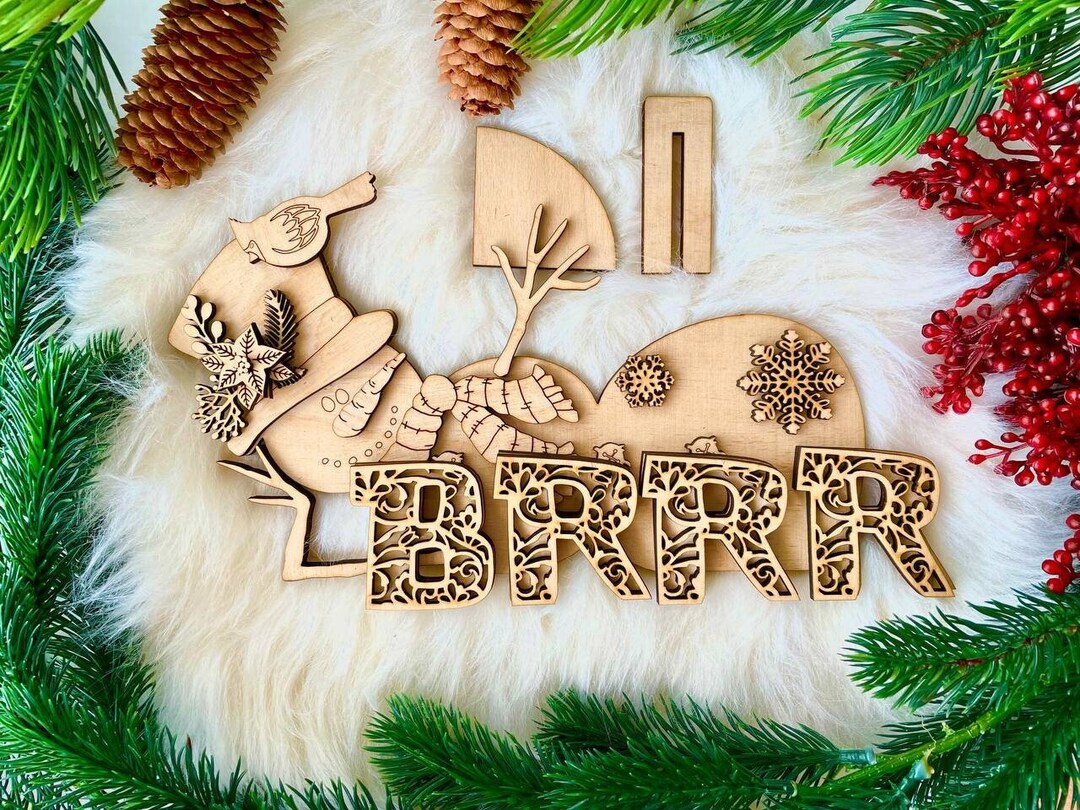 Snowman Laser Cut File,winter Snowman Snowflake Laser File, Glowforge ...