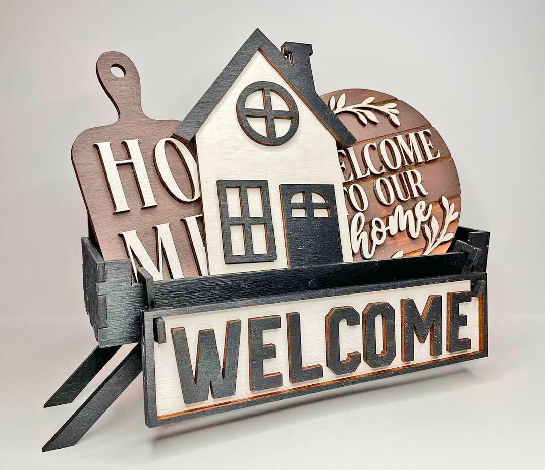 Interchangeable Stend Family Home Svg,standing Interchangeable Stend ...