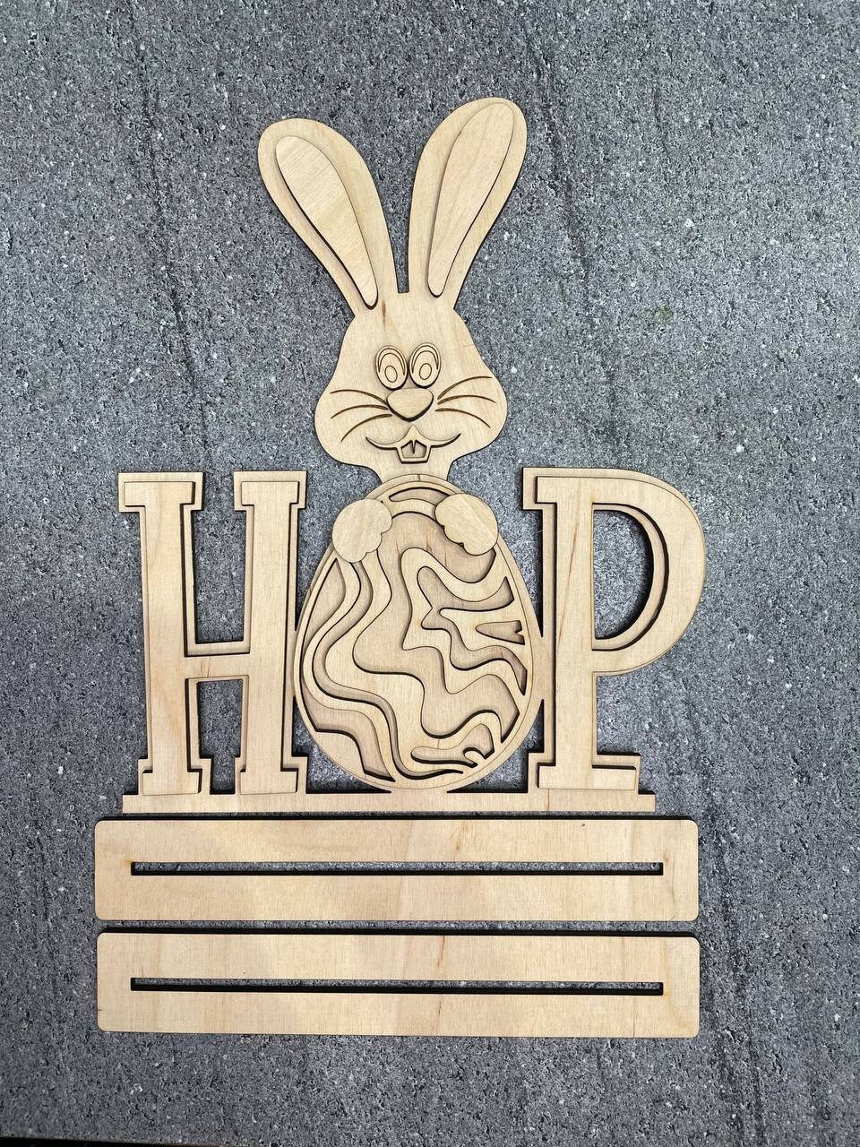 HOP Standing Bunny Shelf Sitter Svgbunny Laser Cut Filebunny - Etsy