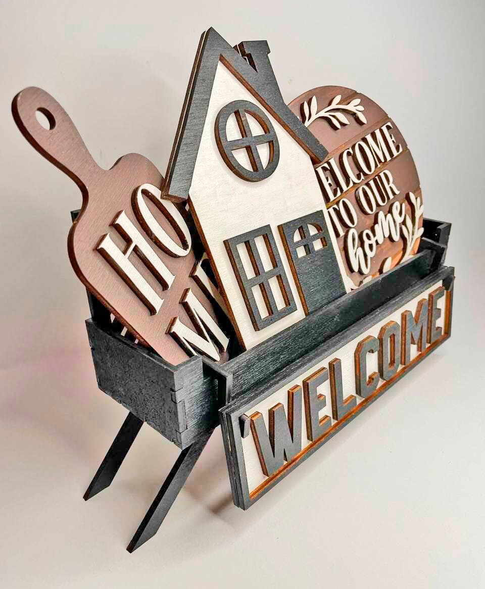 Interchangeable Stend Family Home Svg,standing Interchangeable Stend ...