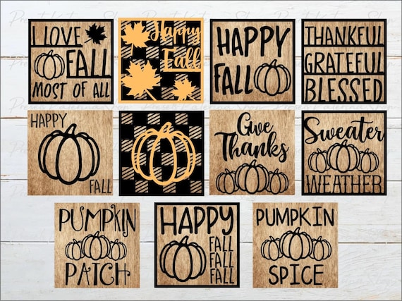 Fall Leaning Sign File Svgleaning Ladder Fileleaning Ladder - Etsy