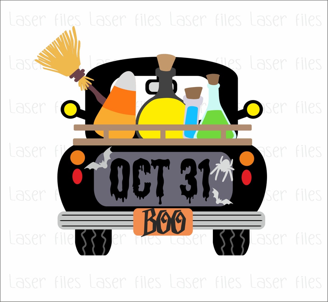 Pumpkin Truck Svg,truck Svg, Laser Cut File,interchange Truck Svg ...