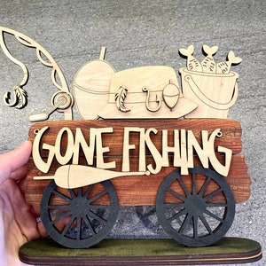 Fishing Signs,laser SVG File ,laser Cutting File,laser Cutting of ...