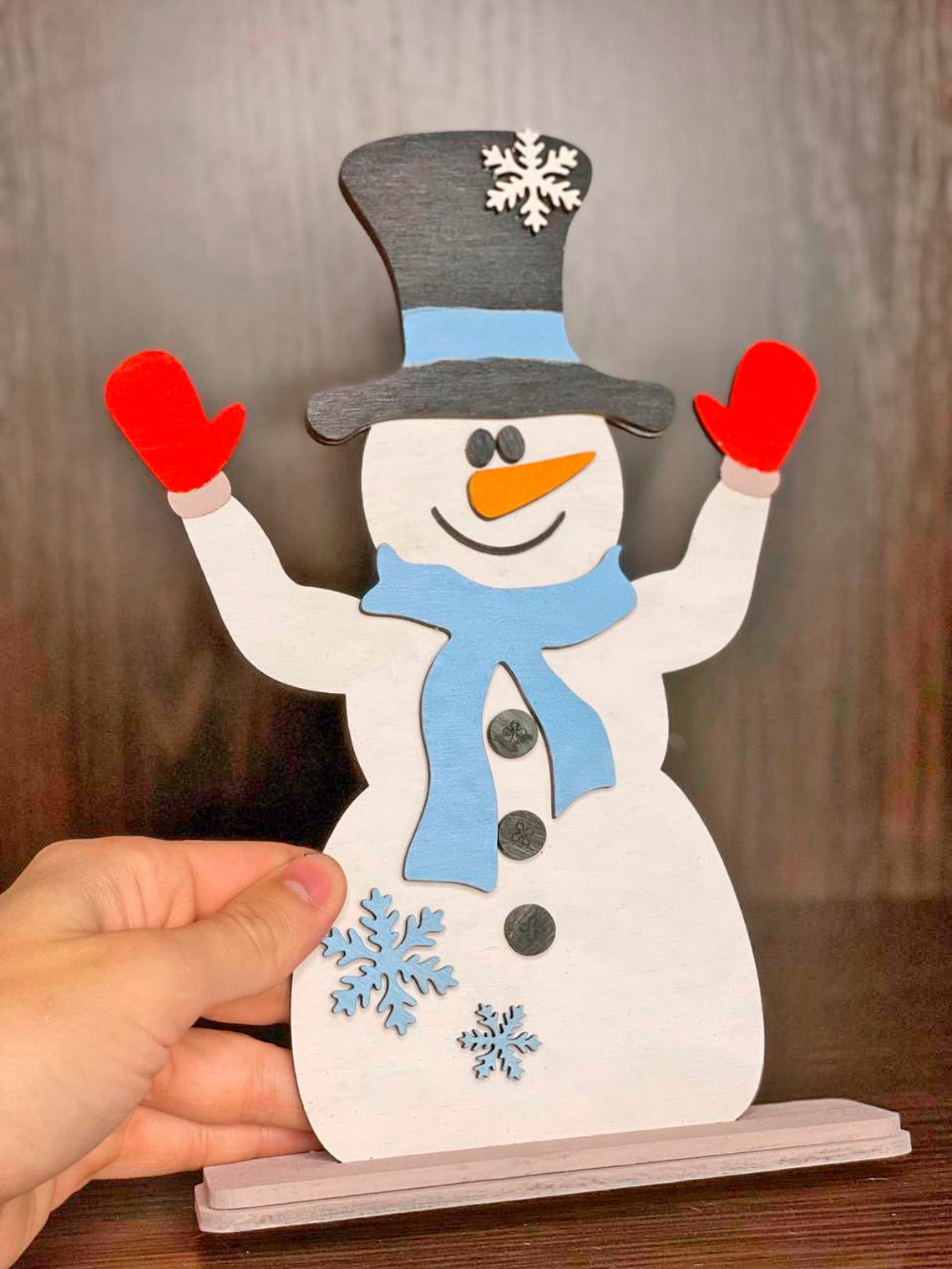 Standing Snowmen SVG ,snowman Laser Cut File Let It Snow,glowforge Svg ...