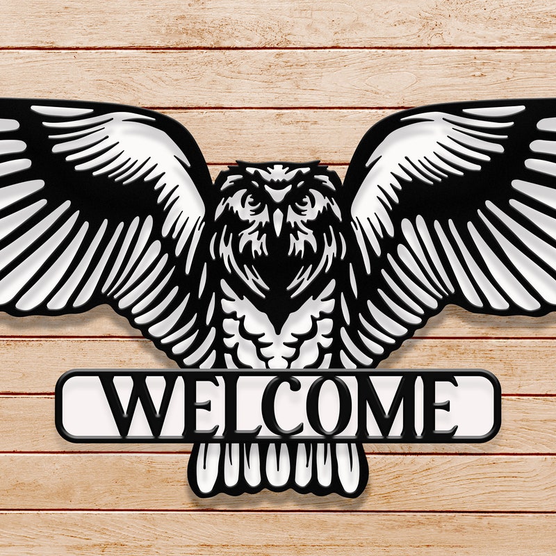 Owl Door Decor - Etsy