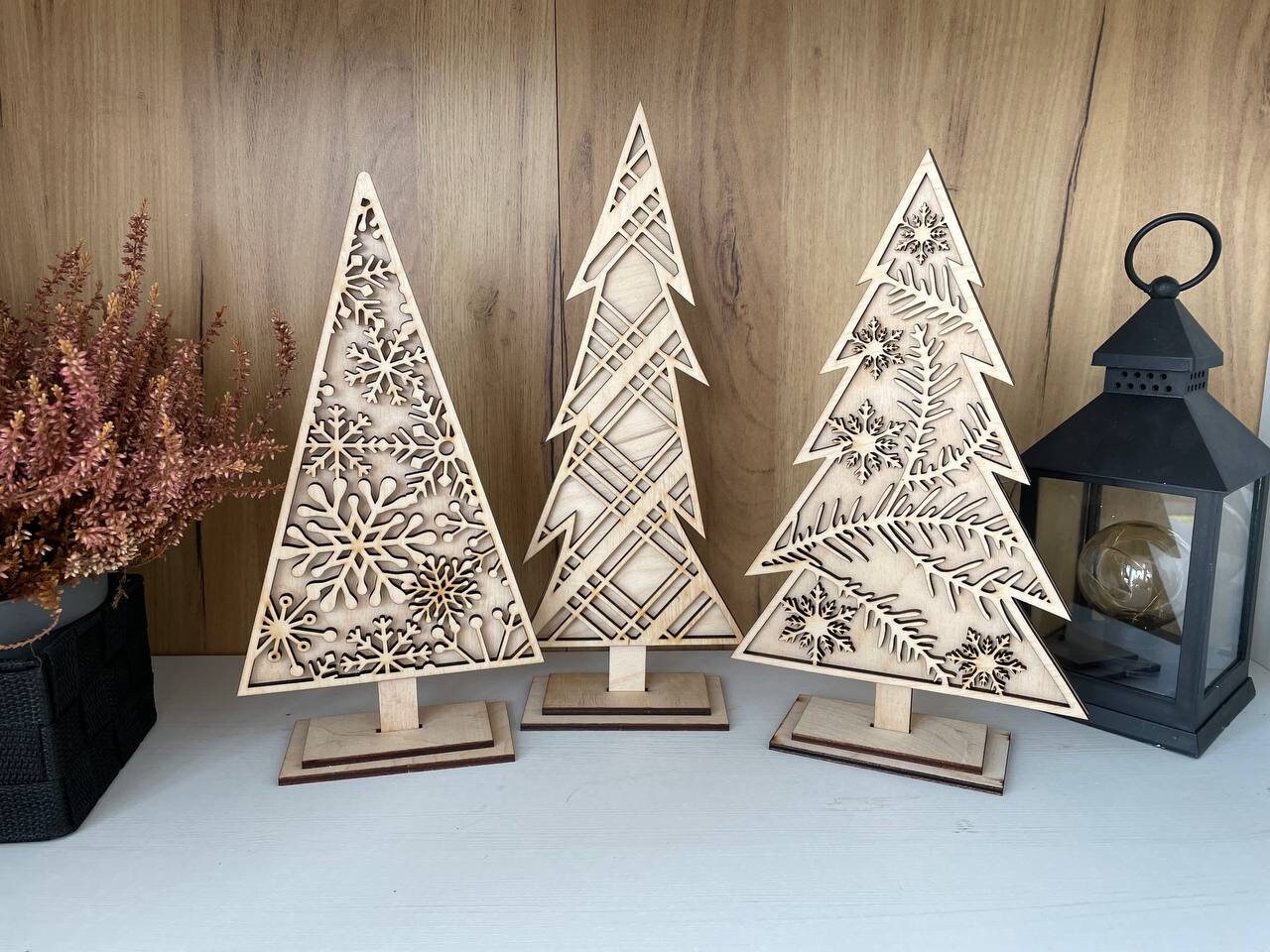 Standing Christmas Tree Laser Cut File,christmas Tree Laser File ...