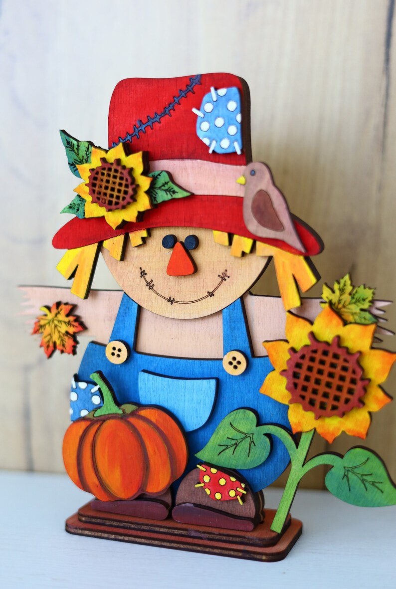 Hello Fall Scarecrow Svg,fall SVG Decor ,scarecrow Svg,thanksgiving ...