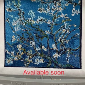 Starry Night Machine Embroidery Design Van Gogh Starry Night - Etsy